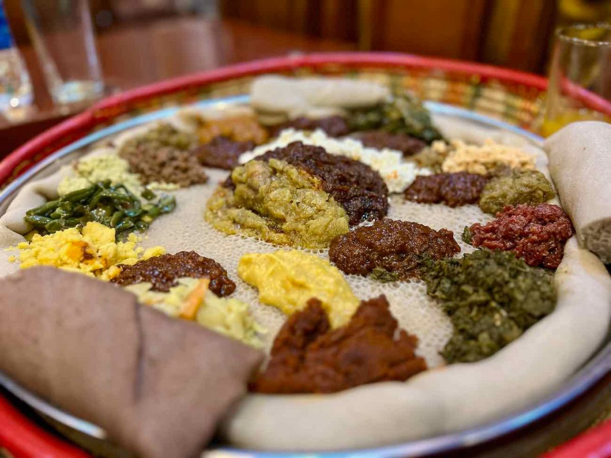 Yod Abyssinia - Injera - comida etiopia - foto Anelise Zanoni ...