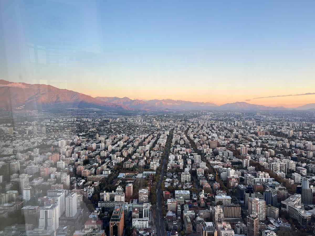 Santiago - Chile - sky Costanera 2 - TravelTerapia